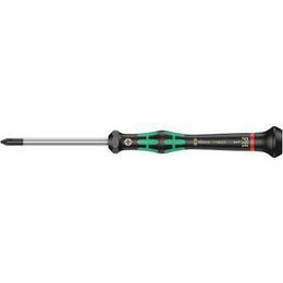 Wera Phillips Precision Screwdriver, PH1 Tip, 60 mm Blade, 157 mm Overall - 05118023050