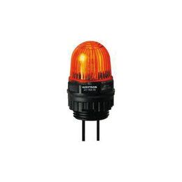 WERMA EM 231 Series Yellow Steady Beacon, 24 V dc, Panel Mount, LED Bulb, IP65 - 231.300.55