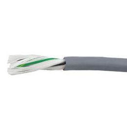 Alpha Wire EcoFlex PUR Control Cable, 3 Cores, 2 mm&sup2;, ECO, Unscreened, 30m, Grey PUR Sheath, 14 AWG - 80052