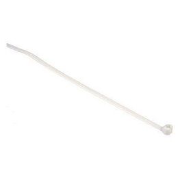 Thomas&Betts Thomas&Betts Cable Ties, 140mm x 3.6 mm, White Nylon, Pk-100 - 7TAG009570R0003 TY24MFR