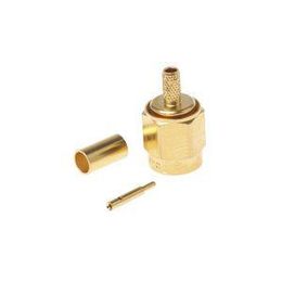 Teleg&auml;rtner Teleg&auml;rtner Plug Cable Mount SMA Connector, 50Ohm, Crimp Termination, Straight Body - J01150A0011