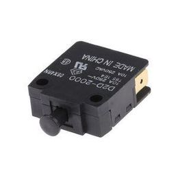 Omron Electronic Components Door Micro Switch, Plunger, SPDT 10 A @ 250 V ac, -25 +85&deg;C - D2D-2000