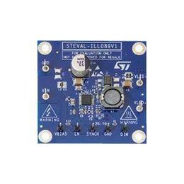 ST STEVAL-ILL089V1, 1 A Buck LED Driver Board Based on the ALED6000 Automotive-Grade Dimmable LED - STEVAL-ILL089V1