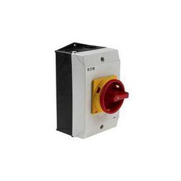 Eaton 2P Pole Isolator Switch - 32A Maximum Current, 13kW Power Rating, IP65 - 207198 T3-1-102/I2/SVB