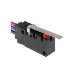 Omron Electronic Components Hinge Lever Micro Switch, Wire Lead Terminal, 3 A @ 125 V ac, SP-CO, IP67 - D2VW-5L1-1MS