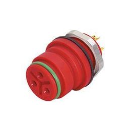 Binder Circular Connector, 5 Contacts, Panel Mount, Miniature Connector, Socket, Female, IP67, 720 Series - 99-9116-50-05