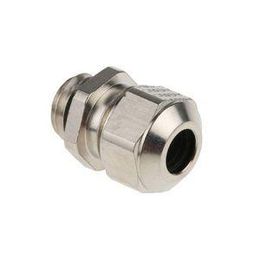 SES sterling A1 Series Metallic Nickel Plated Brass Cable Gland, M10 Thread, 4mm Min, 6mm Max, IP68, IP69K - A1000.10.060