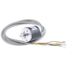 Baumer Electric BDK Series Optical Incremental Encoder, 500 ppr, HTL/Push Pull Signal, Solid Type, 5mm Shaft - BDK 16.24K.0500-5-4