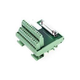 Phoenix Contact FLKM-D25 SUB/B Series 25-Contact Female Interface Module, D-sub Connector, DIN Rail Mount, 2.5A - 2281209