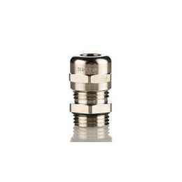 lapp SKINTOP Series Metallic Nickel Plated Brass Cable Gland, PG9 Thread, 4mm Min, 8mm Max, IP68 - 52015710+52003500