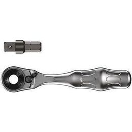 Wera Zyklop 1/4 in Square Ratchet with Ratchet Handle, 87 mm Overall - 05073230001 8001 A