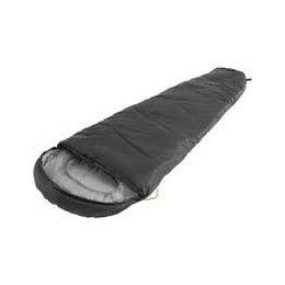 easy camp Schlafsack Starling Mummy Black 8&deg;C schwarz/grau, Modell 2025