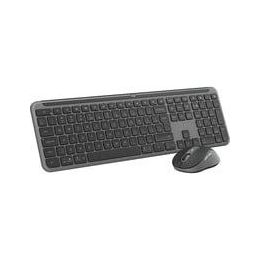 Logitech Signature Slim Combo MK950 for Business, Desktop-Set graphit, DE-Layout, Scherenmechanik, Logi Bolt, Bluetooth, f&uuml;r Windows/macOS/ChromeOS/Linux/iPadOS/Android