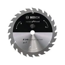 Bosch PRO Wood cordless Kreiss&auml;geblatt, &Oslash; 140mm, 24Z Bohrung 12,7mm, f&uuml;r Akku-Handkreiss&auml;gen