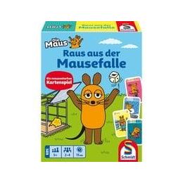 Schmidt Spiele Raus aus der Mausefalle, Kartenspiel