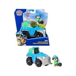 Spin Master Paw Patrol - Dinosaurier-Rettungsfahrzeug mit Rex Spielfigur, Spielfahrzeug