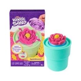 Spin Master Kinetic Sand - Squish Blumen Set, Spielsand 227 Gramm Sand