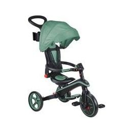 Globber Explorer Trike Foldable 4 in 1, Kinderfahrzeug olivgr&uuml;n