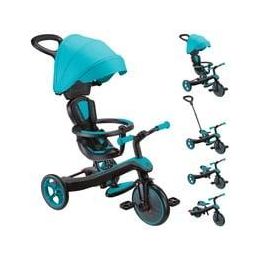 Globber Explorer Trike 4 in 1, Kinderfahrzeug t&uuml;rkis