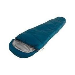easy camp Schlafsack Starling Mummy Blue 8&deg;C dunkelblau/grau, Modell 2025