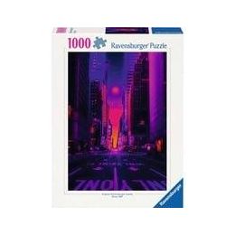 Ravensburger Puzzle New York in Neon 1000 Teile