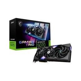 MSI GeForce RTX 5070 12G GAMING TRIO OC, Grafikkarte DLSS 4, 3x DisplayPort, 1x HDMI 2.1