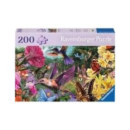 Ravensburger Feel Well & Puzzle - Kolibris und Schmetterlinge 200 Teile
