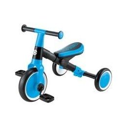 Globber Learning Trike 2 in 1, Laufrad hellblau