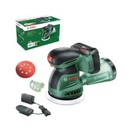 Bosch Akku-Exzenterschleifer UniversalOrbit 18V-20, 18Volt gr&uuml;n, Li-Ionen Akku 2,0Ah, POWER FOR ALL ALLIANCE
