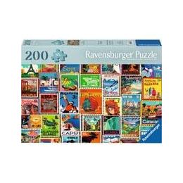 Ravensburger Feel Well & Puzzle - Briefmarken 200 Teile