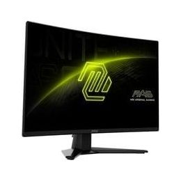 MSI MAG 274CQFDE, Gaming-Monitor 68.6 cm (27 Zoll), schwarz, WQHD, Rapid-VA, Curved, HDR Ready, 180Hz Panel