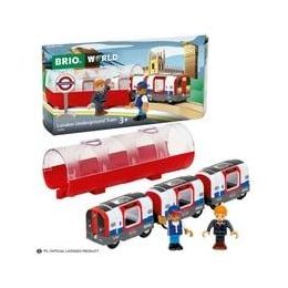 Brio World Londoner U-Bahn mit Licht und Sound, Spielfahrzeug