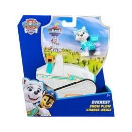 Spin Master Paw Patrol - Schneemobil mit Everest Spielfigur, Spielfahrzeug