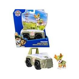 Spin Master Paw Patrol - Dschungel Jeep mit Tracker Spielfigur, Spielfahrzeug