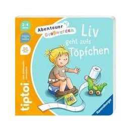 Ravensburger tiptoi Abenteuer Gro&szlig;werden: Liv geht aufs T&ouml;pfchen, Lernbuch