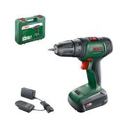 Bosch Akku-Bohrschrauber UniversalDrill 18V gr&uuml;n/schwarz, Li-Ionen Akku 2,5Ah, Koffer, POWER FOR ALL ALLIANCE