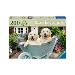 Ravensburger Feel Well & Puzzle - Golden Retriever 200 Teile