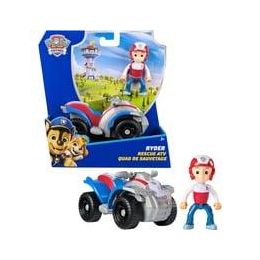 Spin Master Paw Patrol - Rettungs-Quad mit Ryder Spielfigur, Spielfahrzeug