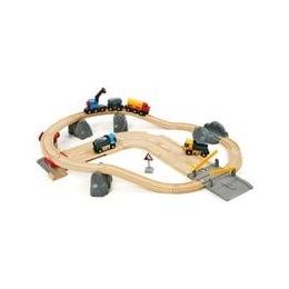Brio World Stra&szlig;en & Schienen Steinverlade Set, Bahn