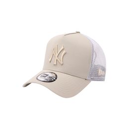 New Era Cap 'NOS LEAGUE ESS EF NEYYAN' Herren Gr&ouml;&szlig;e 55/60 hellbeige / wei&szlig;