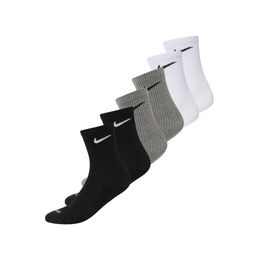 Nike Sportsocken 'Everyday Plus' Herren Gr&ouml;&szlig;e 34/38 graumeliert / schwarz / wei&szlig;
