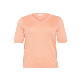 Kaffe Curve Pullover 'Lizzy' Damen Gr&ouml;&szlig;e S apricot