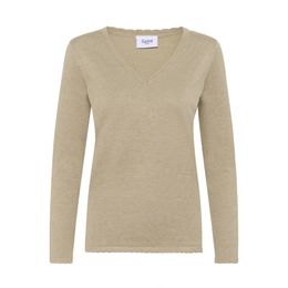 Saint Tropez Pullover 'Mila' Damen Gr&ouml;&szlig;e S beigemeliert