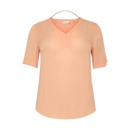 Kaffe Curve Bluse 'Ami' Damen Gr&ouml;&szlig;e XXL apricot