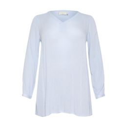 Kaffe Curve Tunika 'Ami' Damen Gr&ouml;&szlig;e 5XL himmelblau
