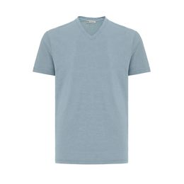 Dandalo T-Shirt Herren Gr&ouml;&szlig;e L hellblau / schwarz
