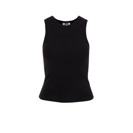 WE Fashion Top Damen Gr&ouml;&szlig;e S schwarz