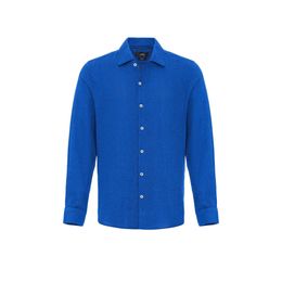 Antioch Button Up Shirt male size S Cobalt blue
