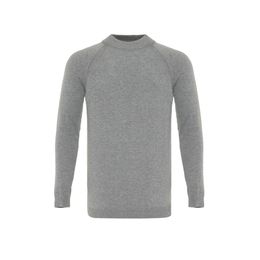 Antioch Crew Neck Pullover Herren Gr&ouml;&szlig;e L graumeliert