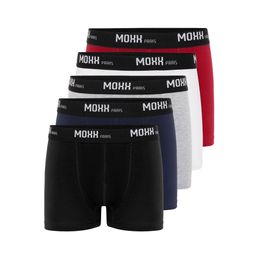 Moxx Paris Boxershorts Herren Gr&ouml;&szlig;e XXL navy / graumeliert / rot / schwarz / wei&szlig;